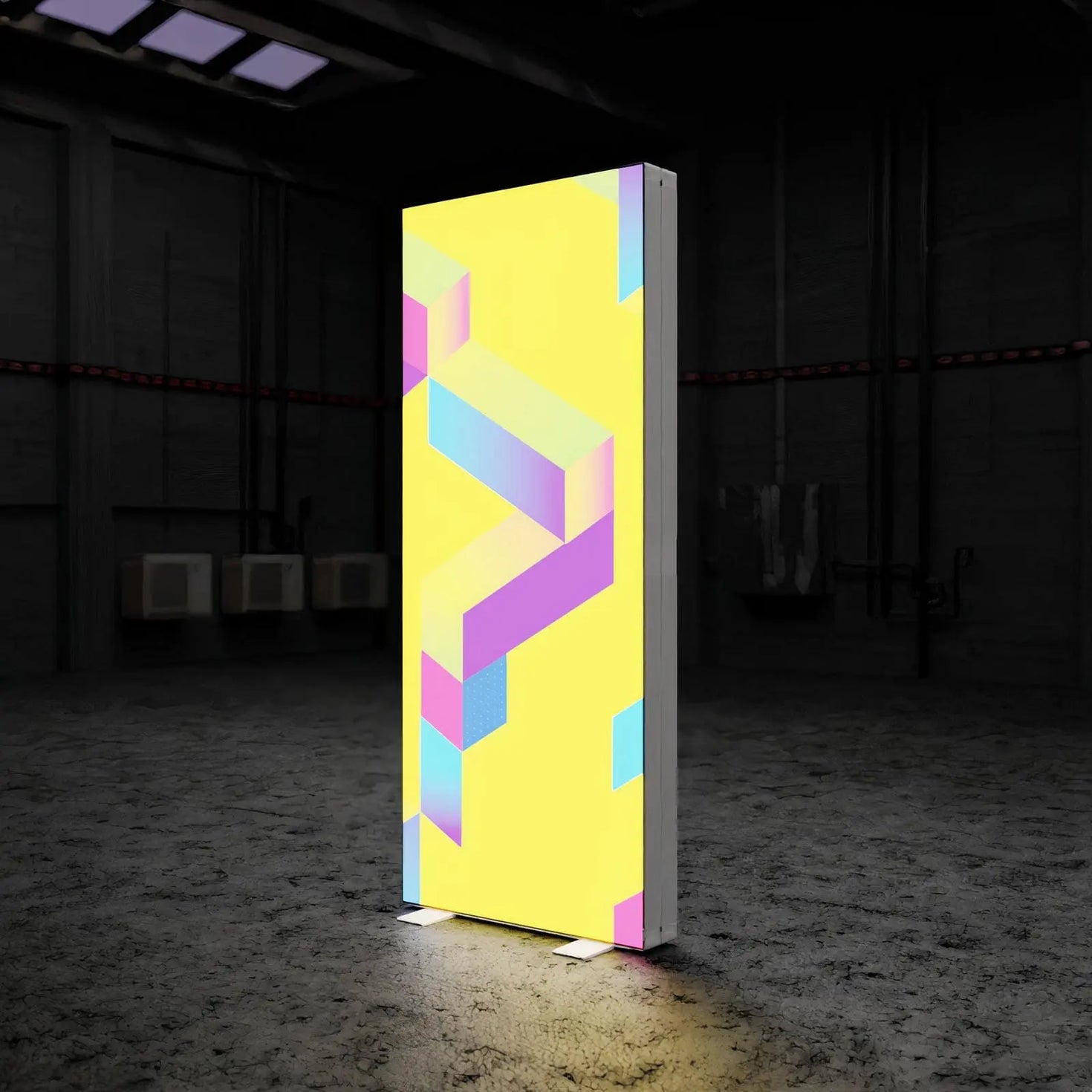 LED exhibition stand & exhibition construction system | Illuminated ...